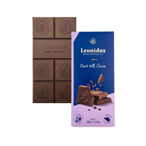 Dark Chocolate 70% Tablet | Webshop Leonidas