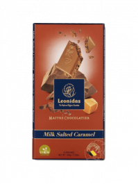 Milk Chocolate Salted Caramel Tablet | Webshop Leonidas